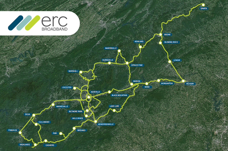 Service Map | ERC Broadband